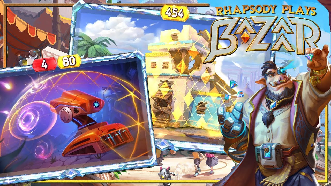 Spiky Shield's Bigger Faster Brother | Rhapsody Plays The Bazaar - YouTube