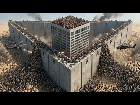 Lakho Zombies Se Bachne Ke Liye Inshano Ne Banayi  Badi Deewar World War Z (2013) Movie Explanations