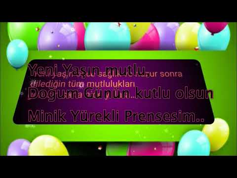 Doğum Günün Kutlu Olsun Prensesim