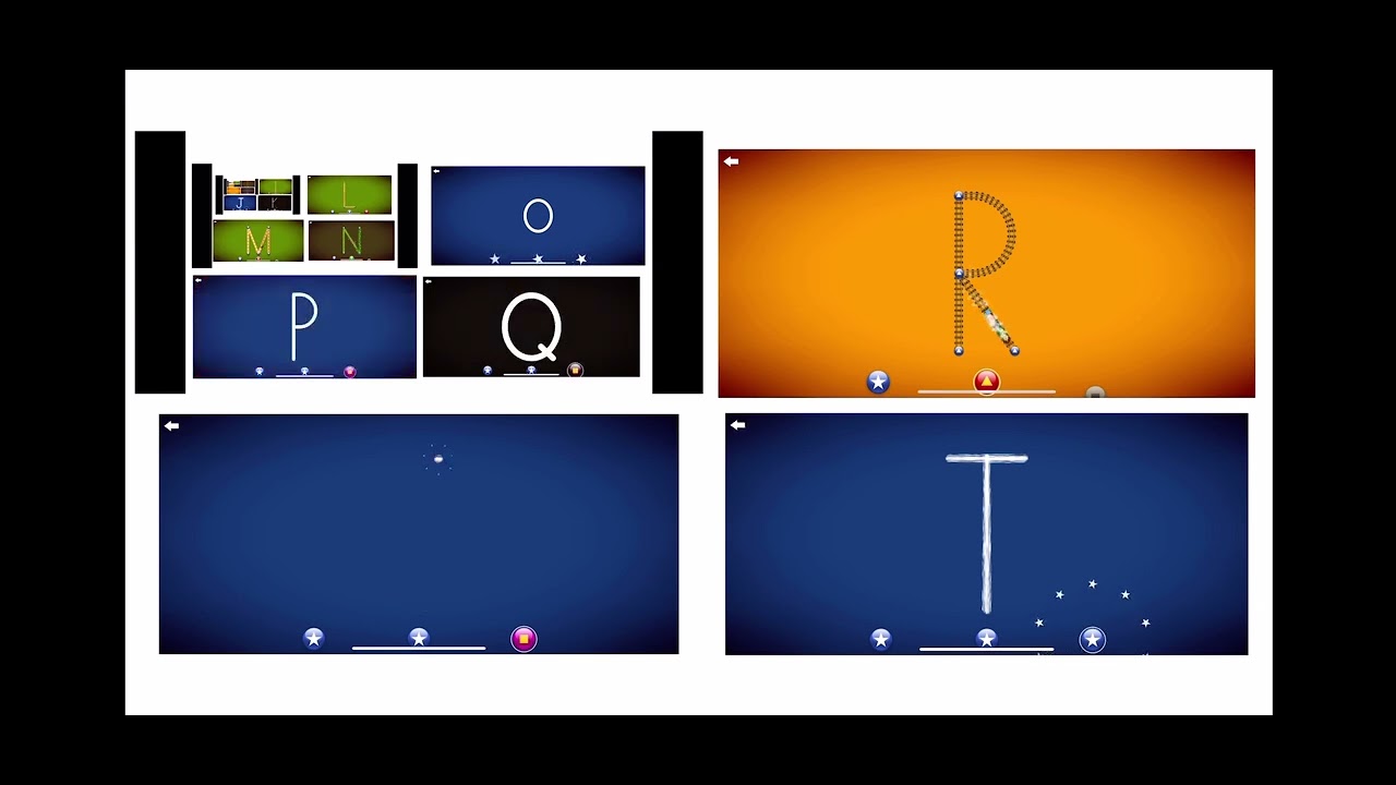 LetterSchool Part 7 - 20 Letters of the Alphabet - YouTube