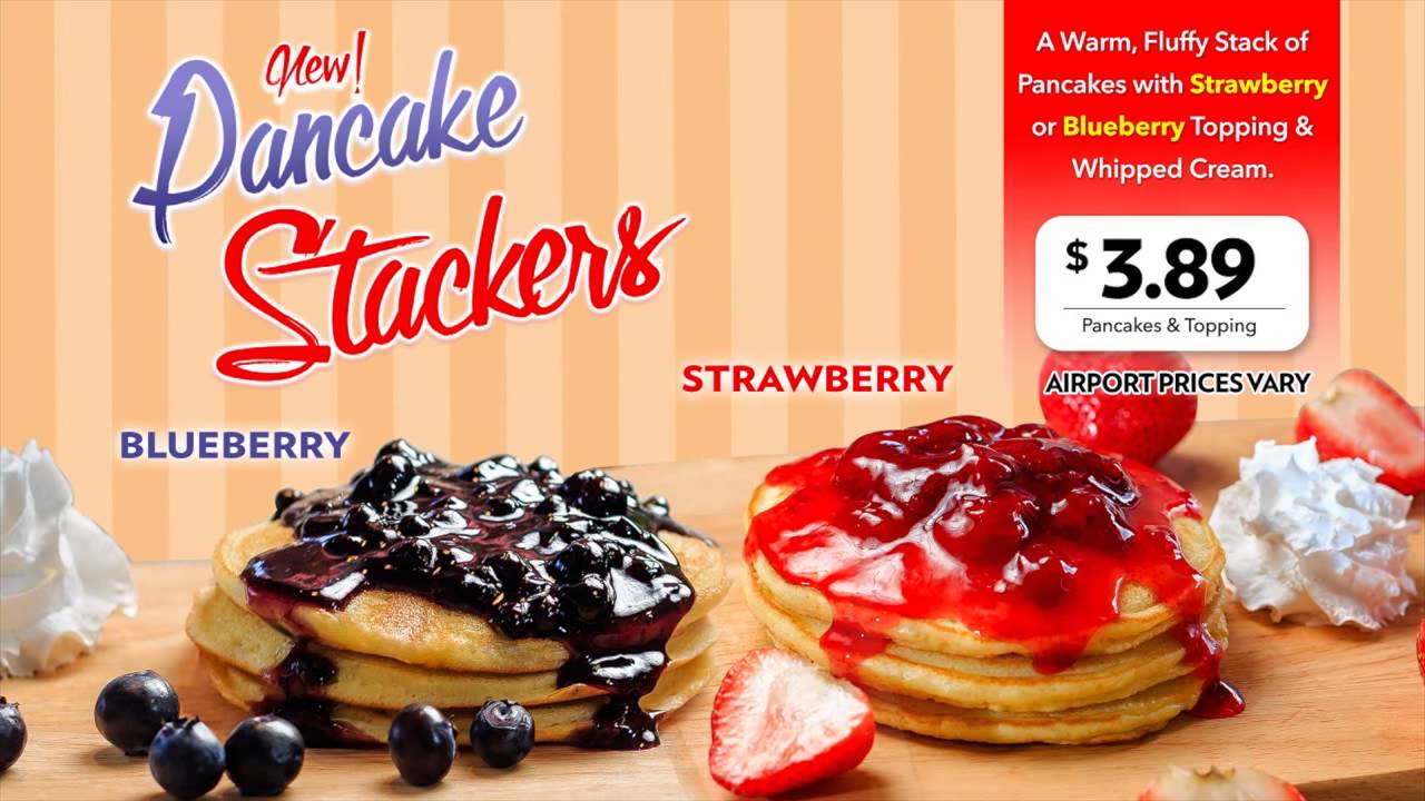 Wendy's Pancake Stackers - YouTube