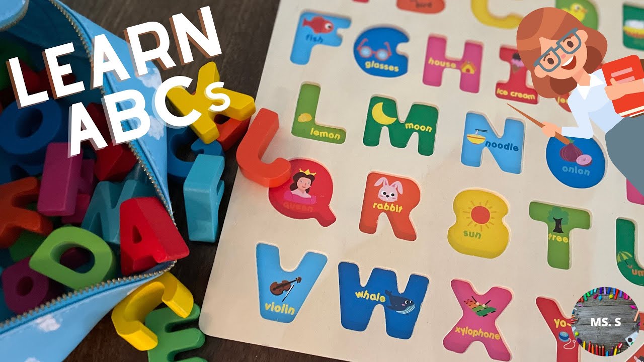 Learn ABCs & Colors Part 1 | Ms S - YouTube