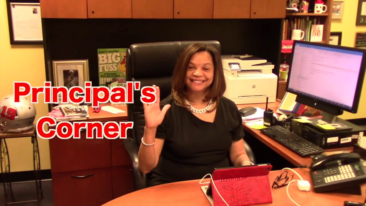 Principal's Corner 2019 - 1 - YouTube