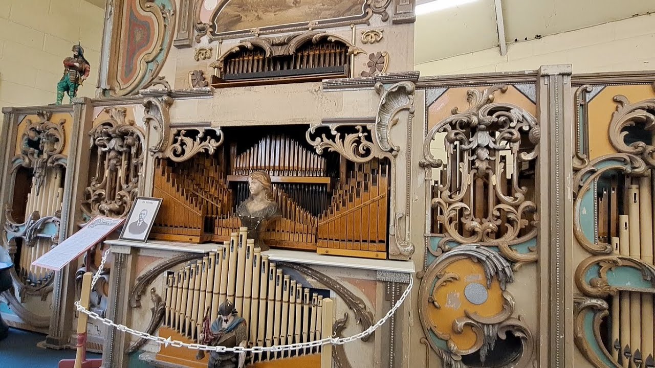 84 key Mortier dance organ no.856 - Tinkers Park 2025 - YouTube