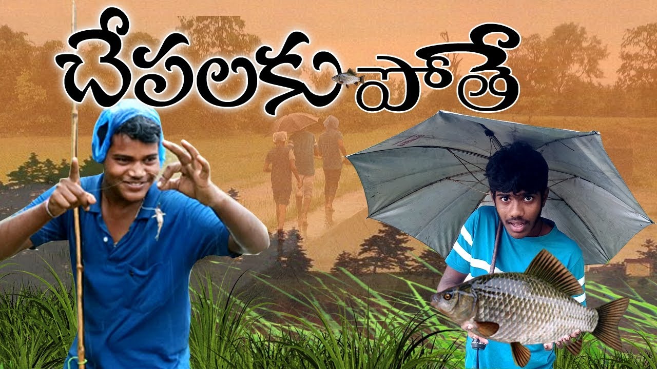 చేపలకి పోయినాం 🎣🐟 || Chepala shikaru || cheruvu ki pothe || Jungleboy ...