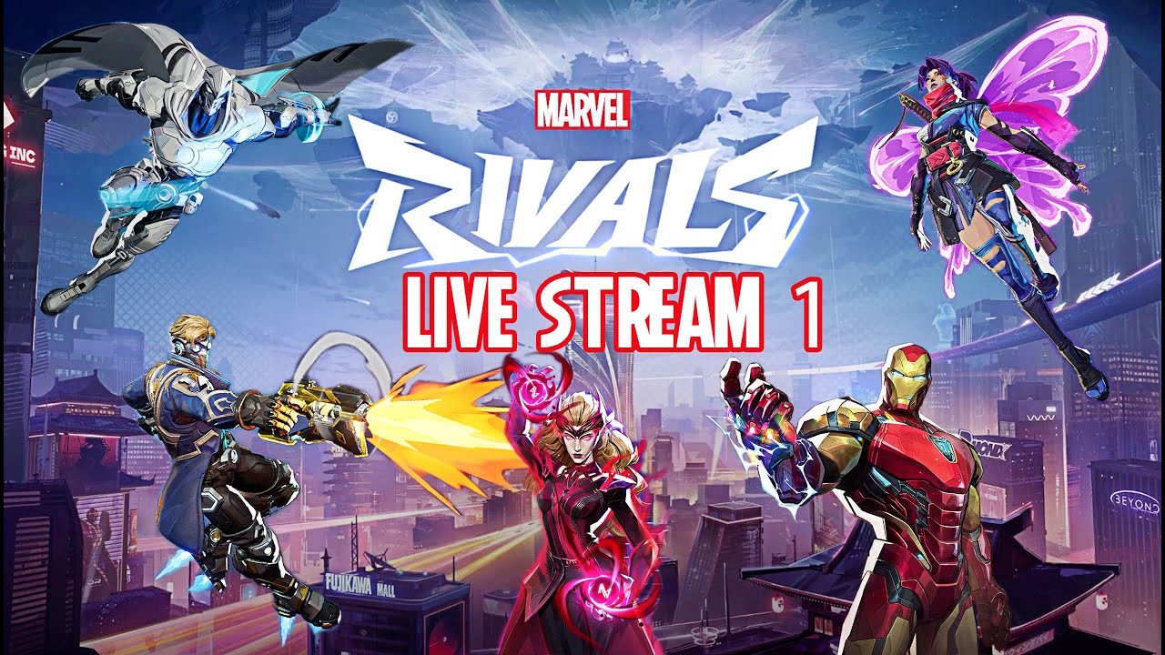 Marvel Rivals Live Stream 1 - DunamisOphis - YouTube