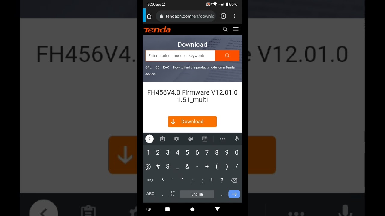 How to Update Tenda Wifi Firmware install - YouTube