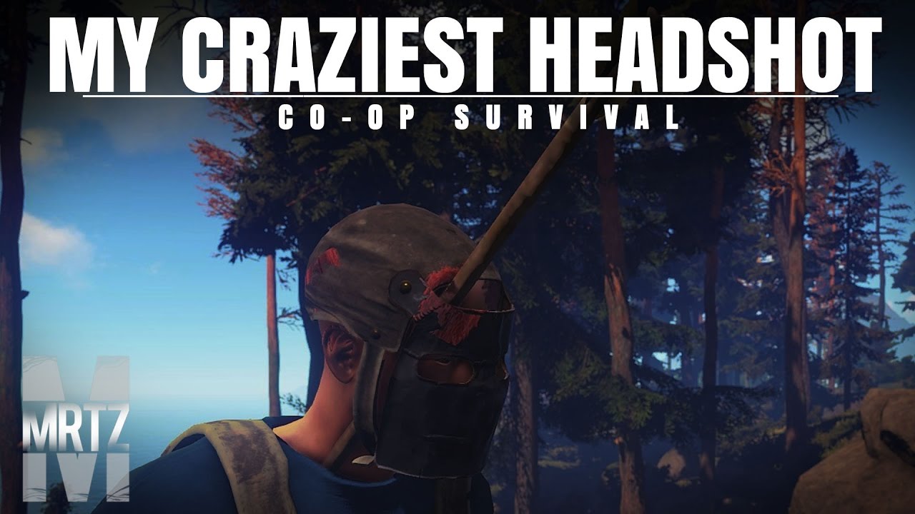 My CRAZIEST Crossbow HEADSHOT EVER! - Rust SURVIVAL Ep. 14 (CO-OP ...
