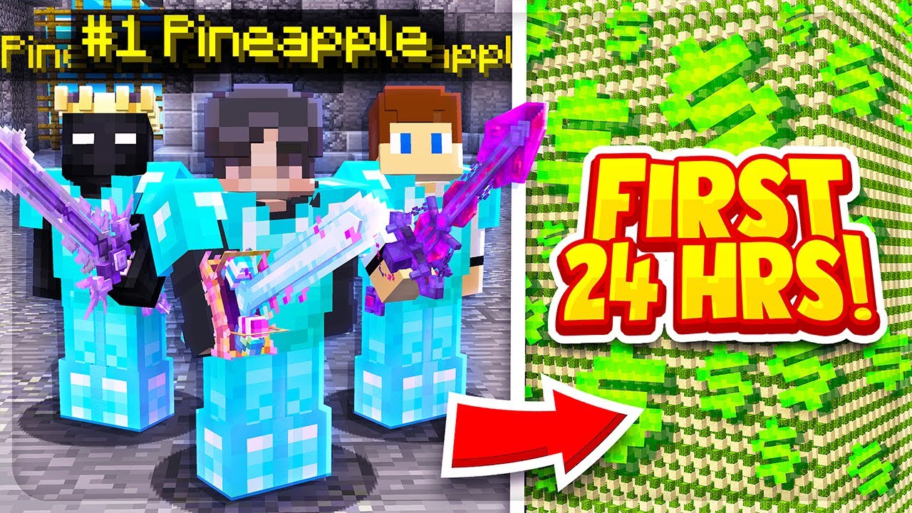 OUR *GODLIEST* FIRST 24 HOURS! (F-TOP #1) | Minecraft Factions ...
