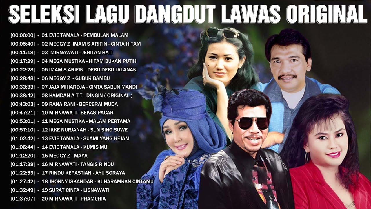 Seleksi Lagu Dangdut Lawas Original 80an 90an 🔆 Evie Tamala - Imam S ...