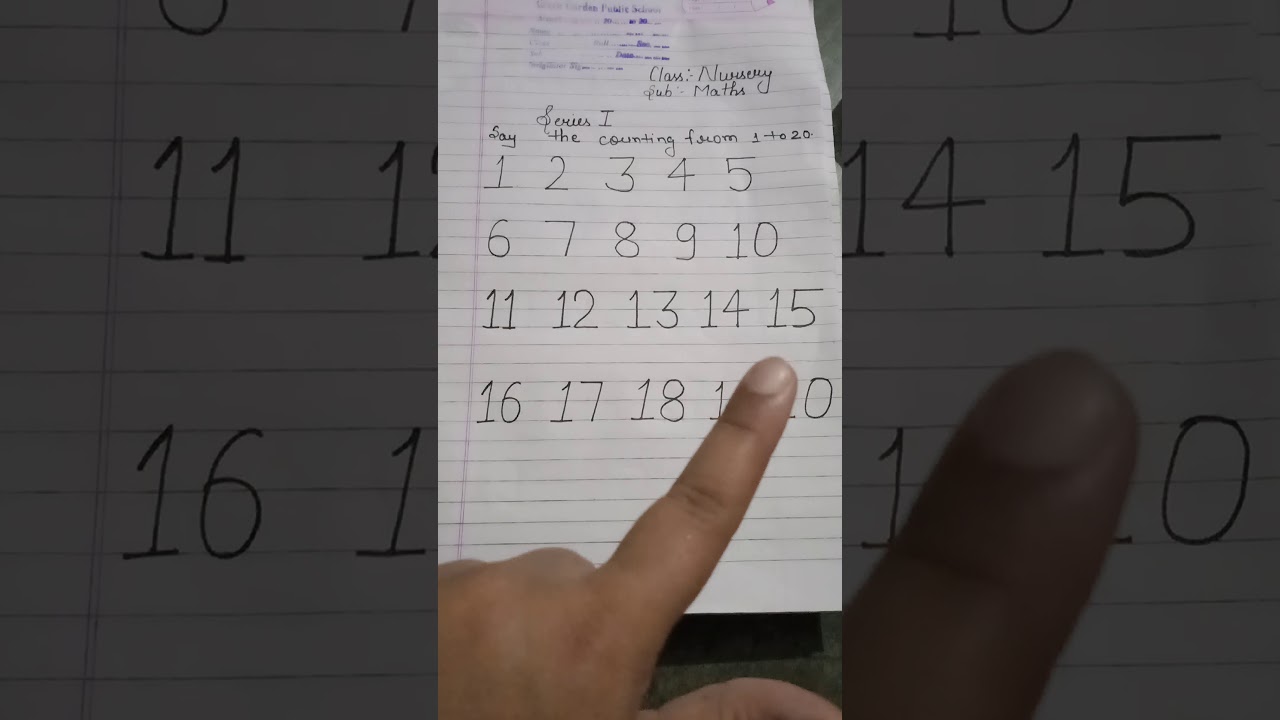 Nursery Maths Work YouTube nursery-maths-work-youtube