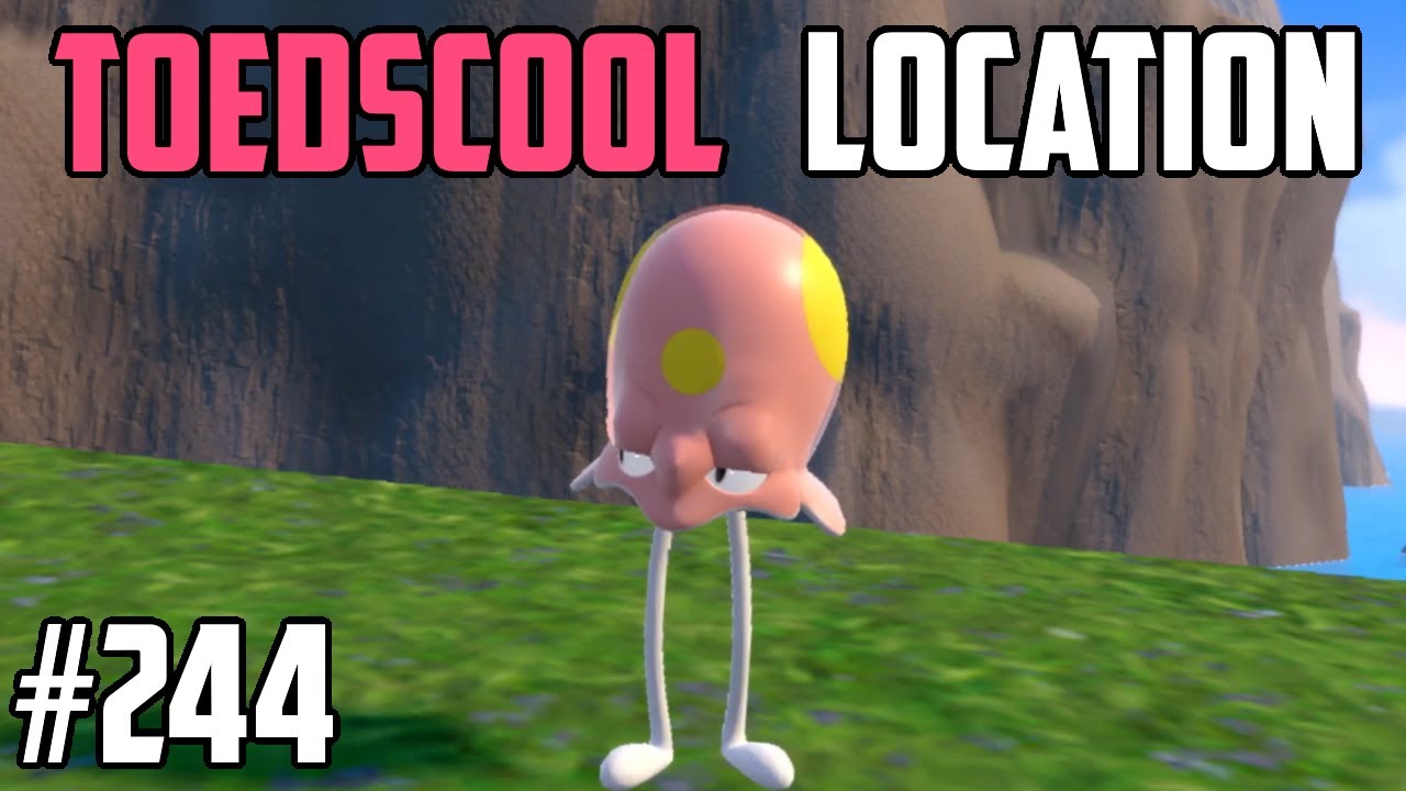 How to Catch Toedscool - Pokémon Scarlet & Violet - YouTube