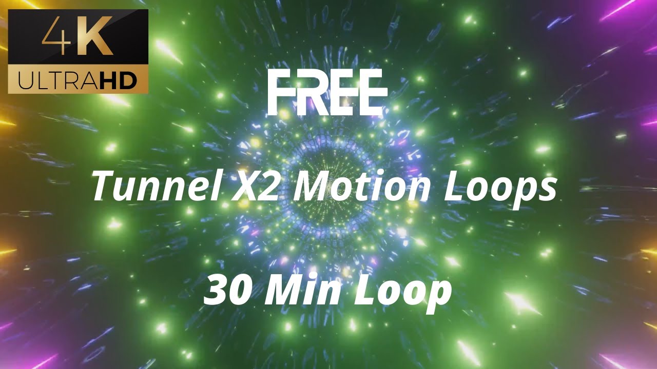 Free 4K Tunnel Motion Video Loop 60 Fps. - YouTube