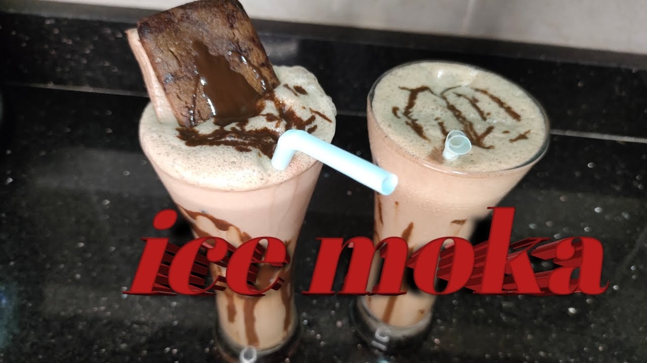 عمل ice moka موكة باردة. بطريقتين اسهل واحلي من بعض - YouTube