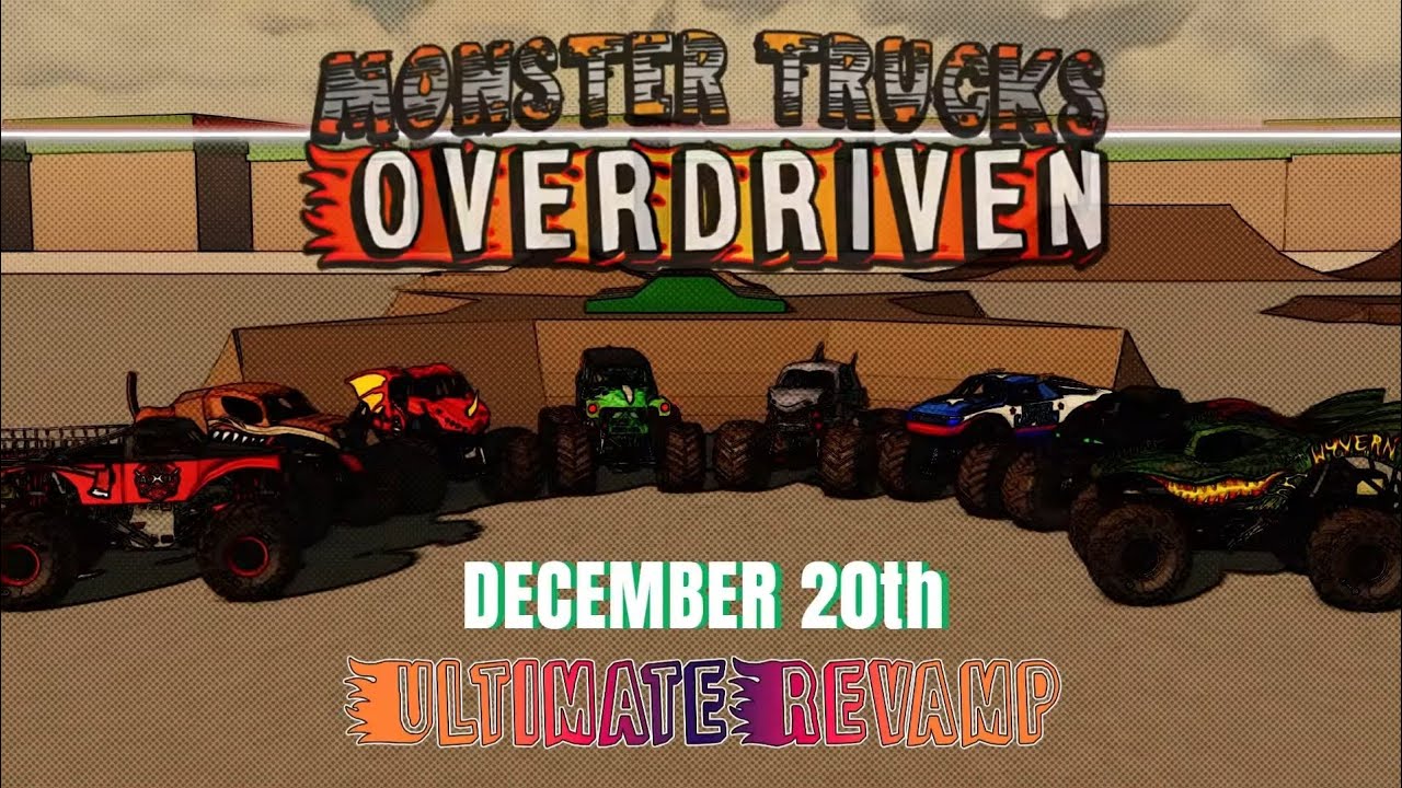 ROBLOX MONSTER JAM OVERDRIVEN UPDATE - YouTube