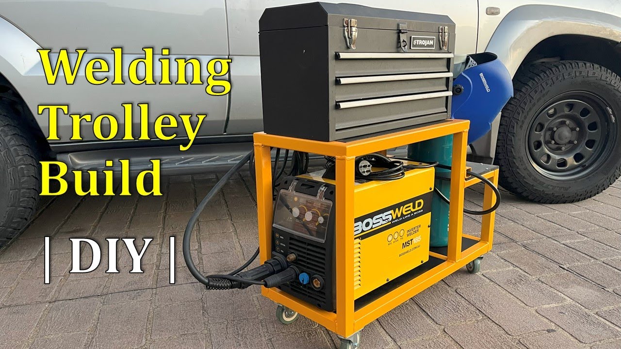 Homemade Welding Trolley Build! | DIY - Welding Cart Made at Home ...