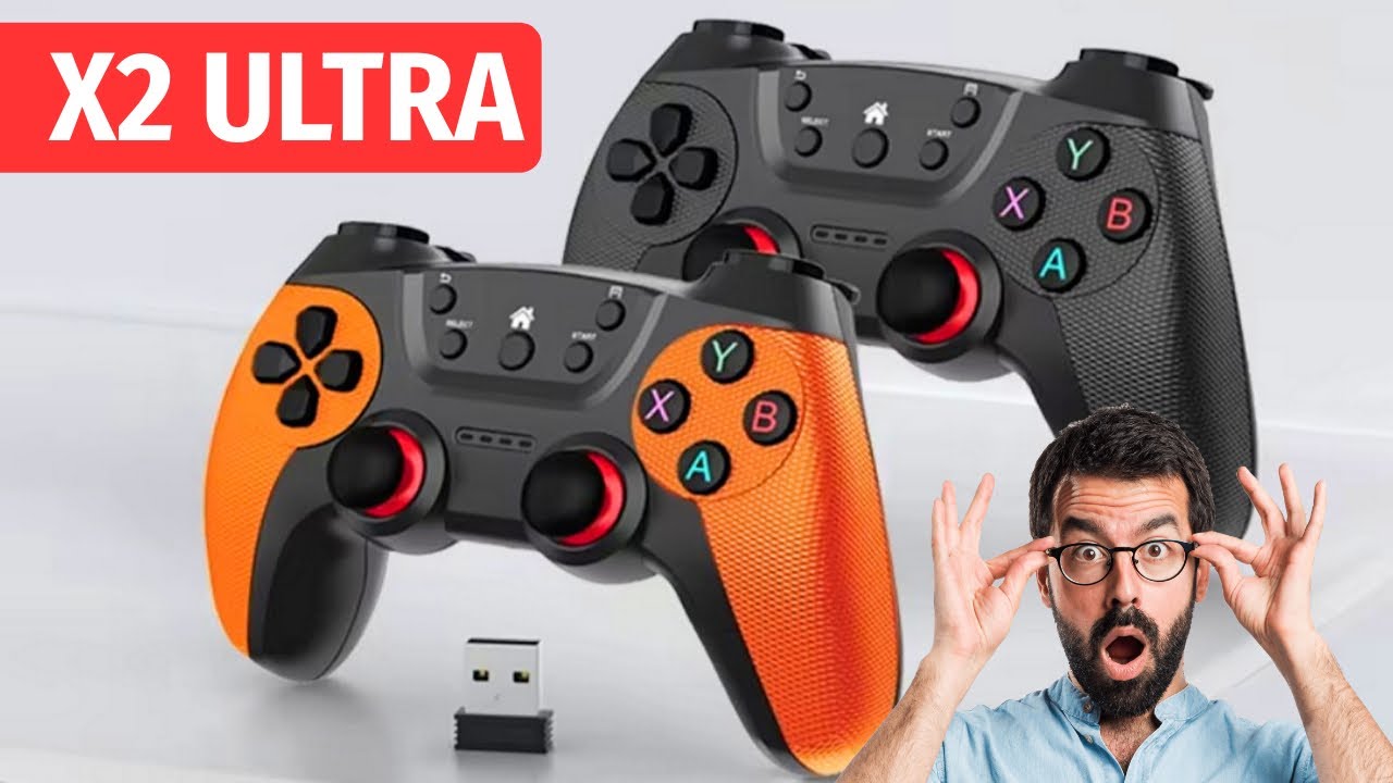 🎮 50 000 Ретро Игр в 4K на ДВОИХ с Приставкой X2 Ultra Game Stick ...