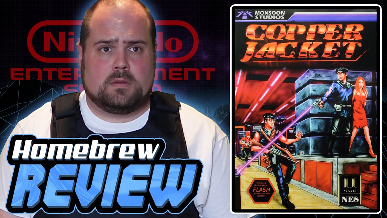 Copper Jacket for NES - MGG Homebrew Game Review - YouTube