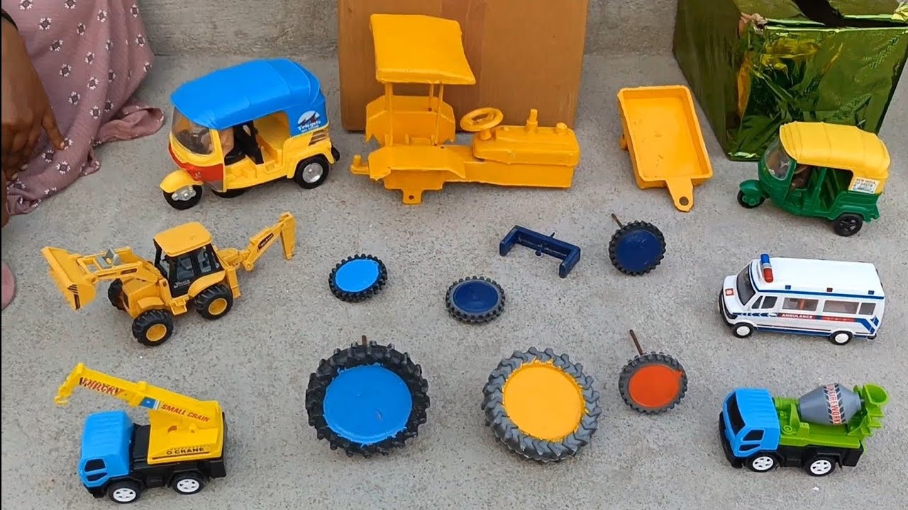Mini tractor ambulance cng auto rickshaw Miller tractor video - YouTube
