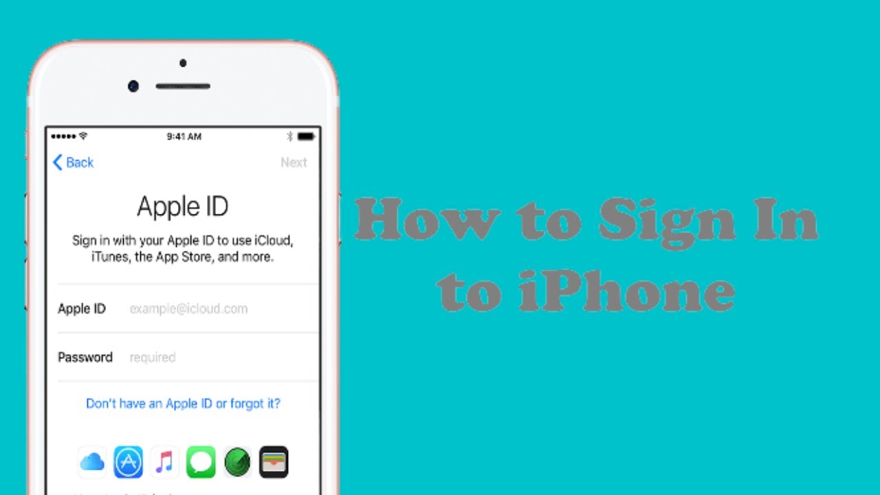 How to Sign In Apple ID for all iPhones (2022) - YouTube