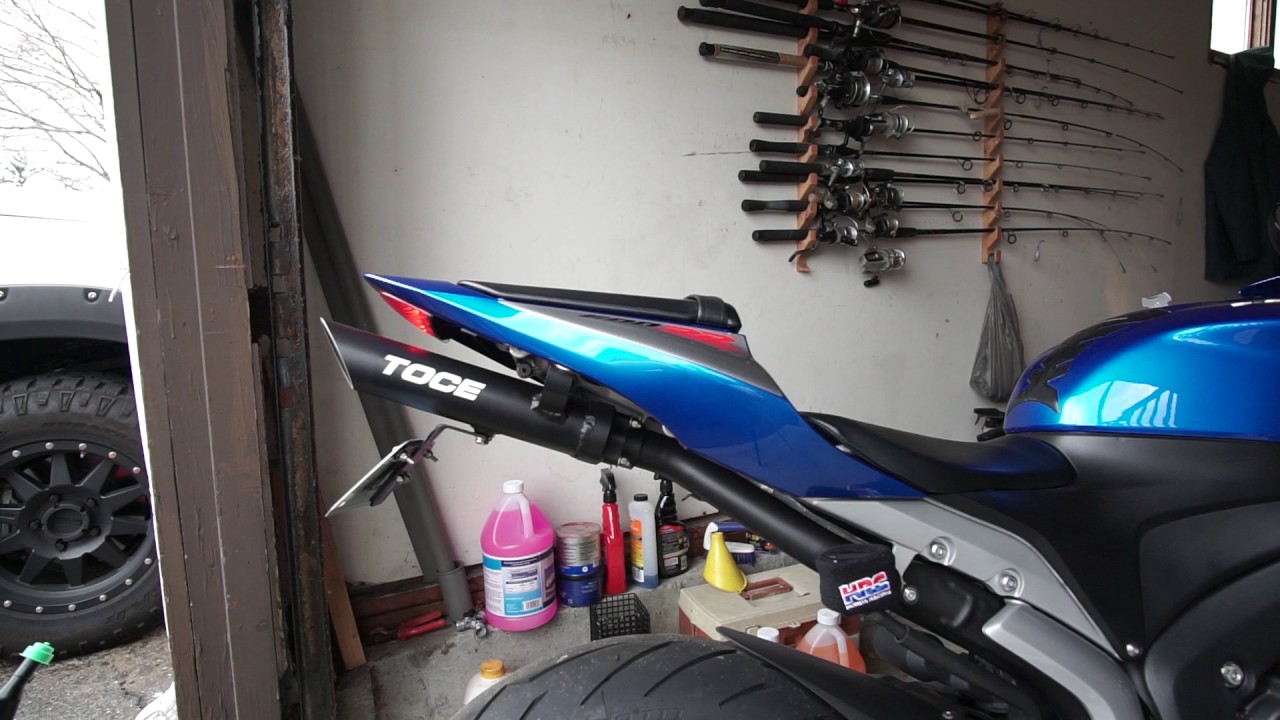 2007 Honda CBR600RR - Toce Exhaust - YouTube