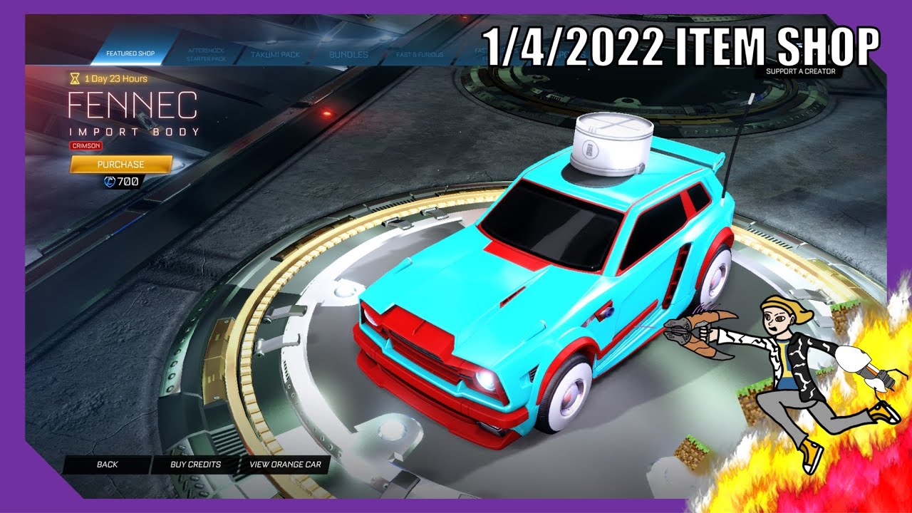 *Import* Crimson Fennec Body! | Rocket League Item Shop (4/1/2022 ...
