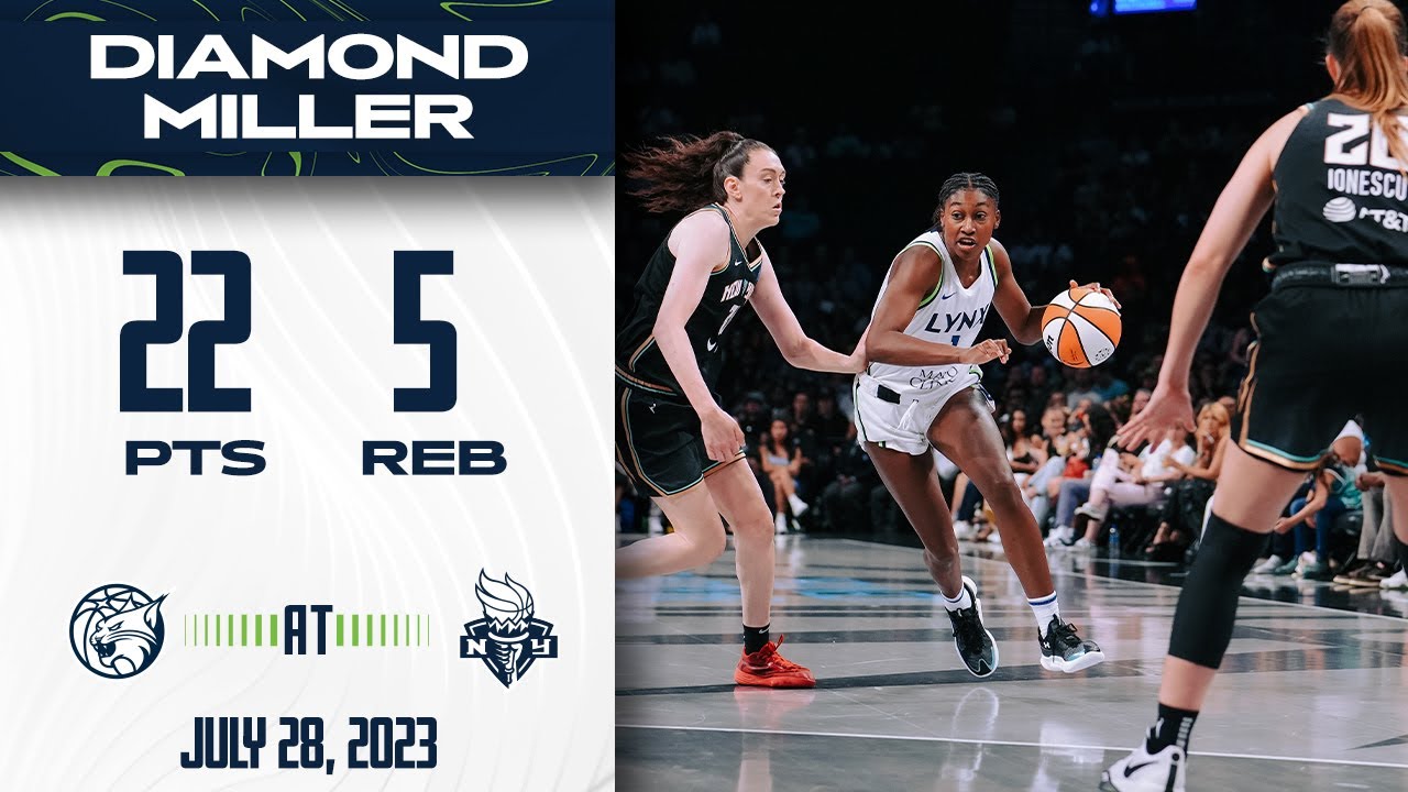 Diamond Miller Scores 22 Points Vs. Liberty | 07.28.23 - YouTube