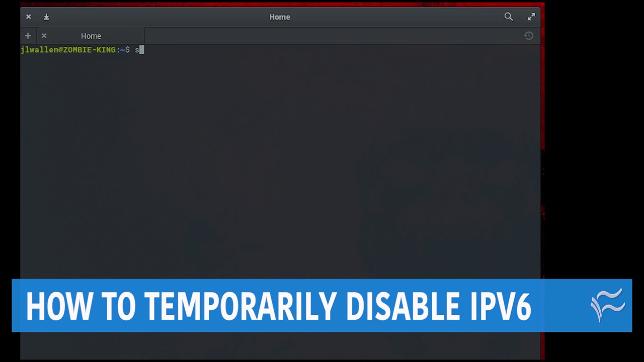 How to temporarily disable IPV6 - YouTube
