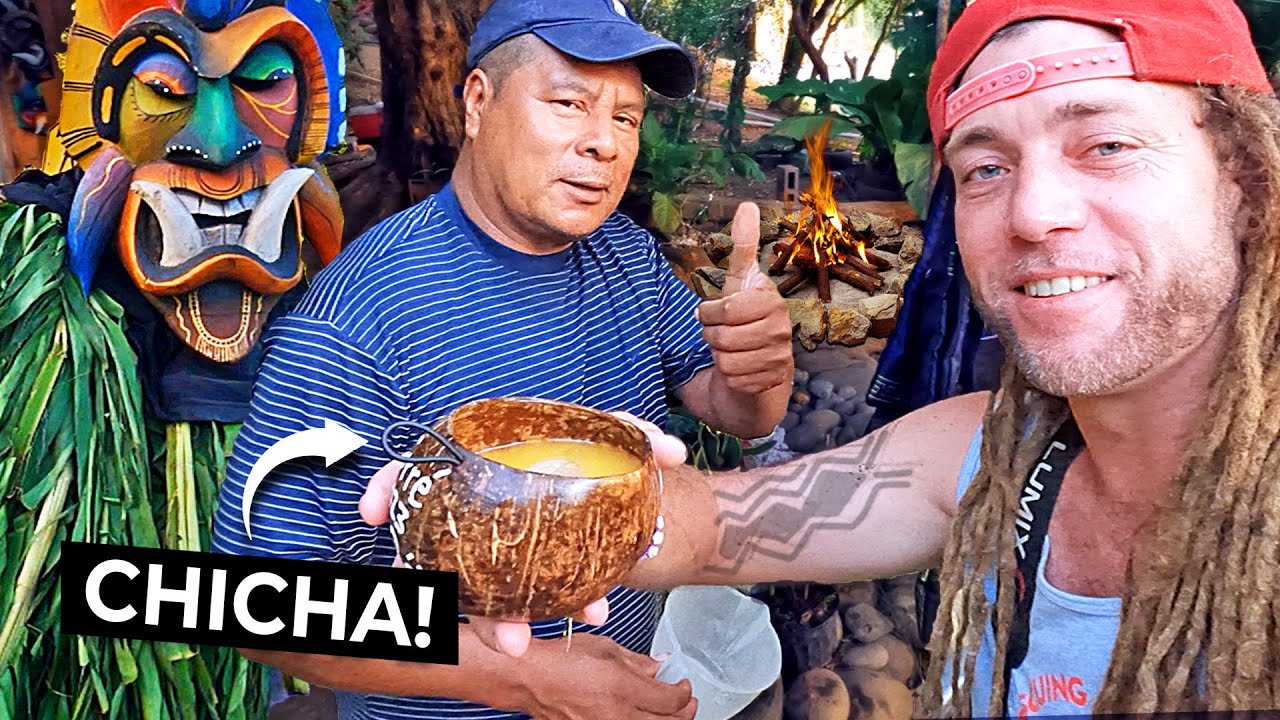 Drinking Chicha with Indigenous tribes of Costa Rica - YouTube