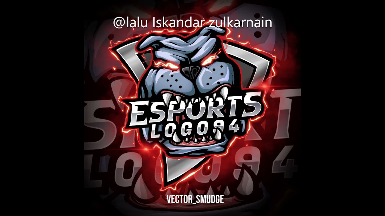 Esports Logo Time lapse ( procreate x Affinity designer ipad ) - YouTube