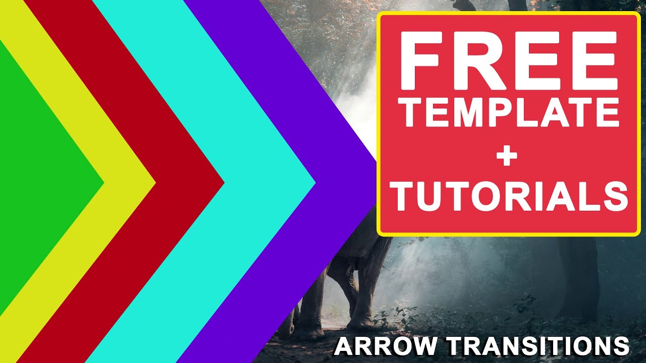 Arrow Transitions Tutorial + Template | Free Download - YouTube