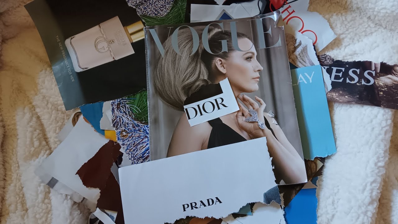 ASMR Magazine Paper Tearing (Whisper, Page Turning) - YouTube