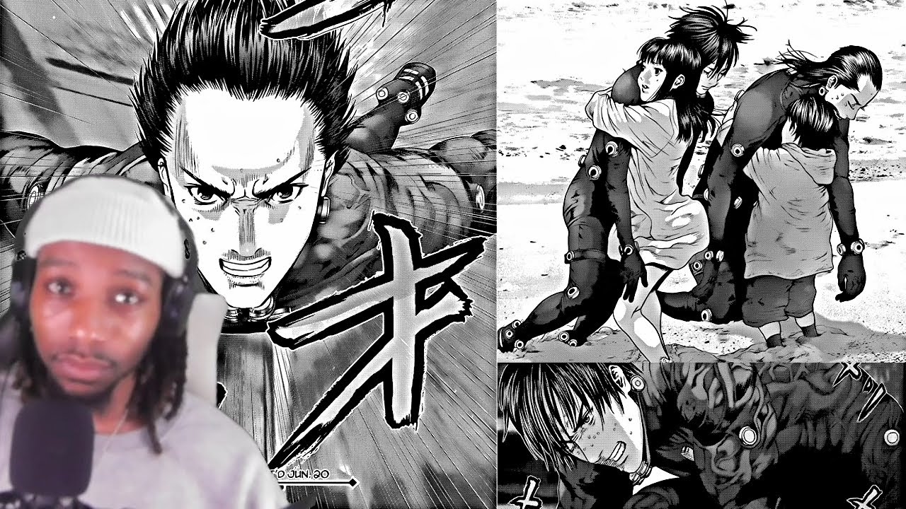 GANTZ Manga 376-383 Reaction! The End of Kurono's Story! - YouTube
