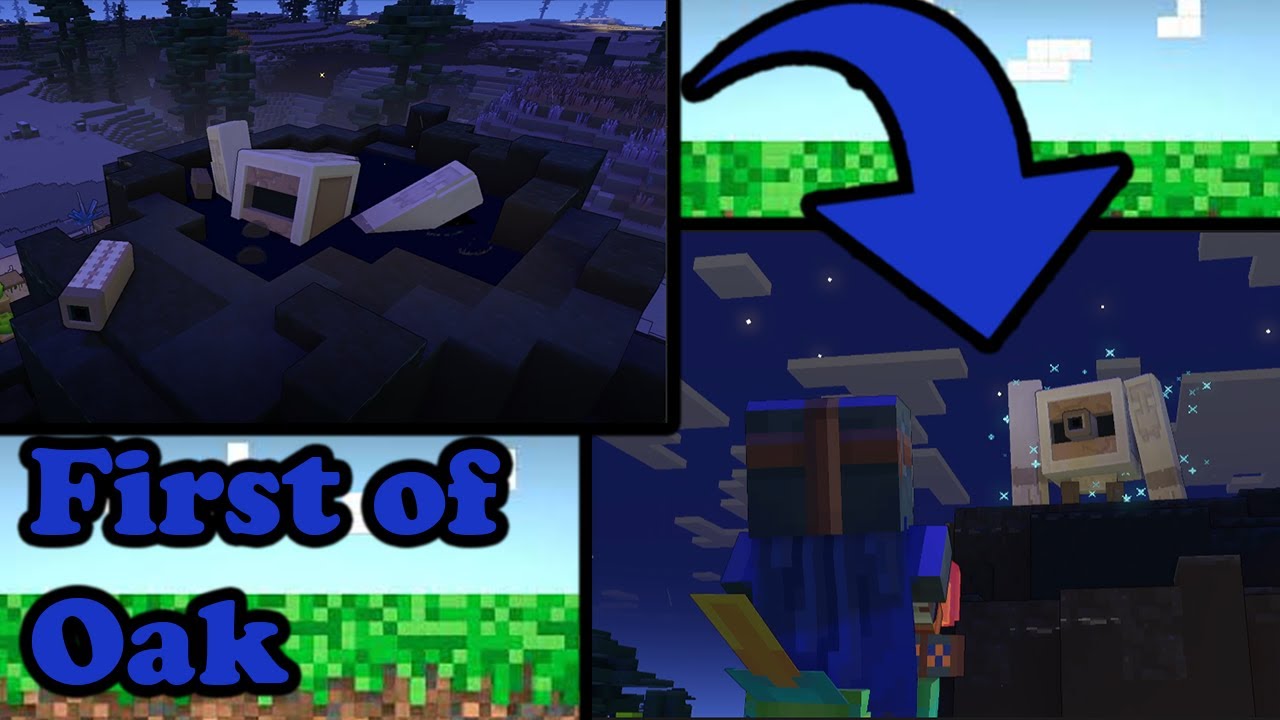 The Sacred Oak Awakens: Summoning the first oak in Minecraft Legends ...