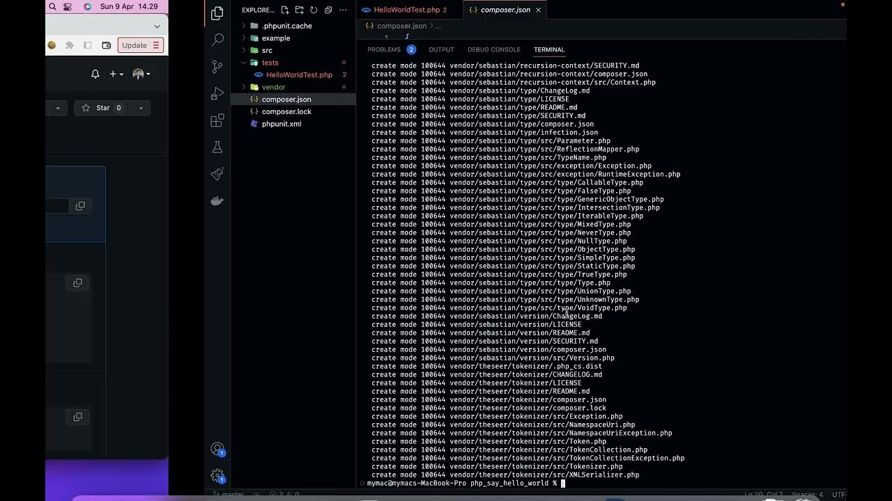 Upload to packagist.com | Build a new PHP library from zero - YouTube