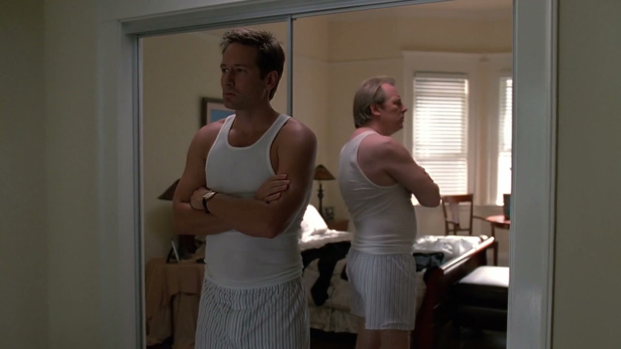 X-Files: Dreamland Fox Mulder (David Duchovny) and Morris Fletcher ...