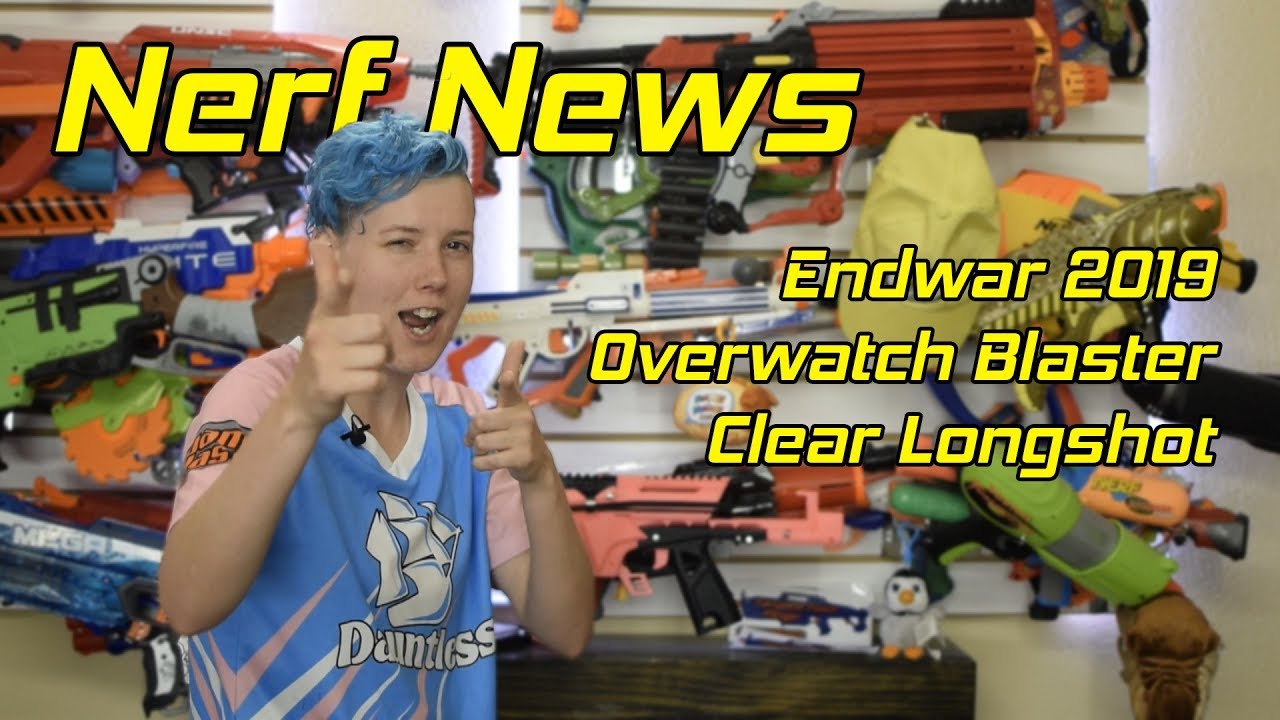 This Week in Nerf EP 25 - Endwar, Overwatch Soldier 76 Blaster, Worker ...
