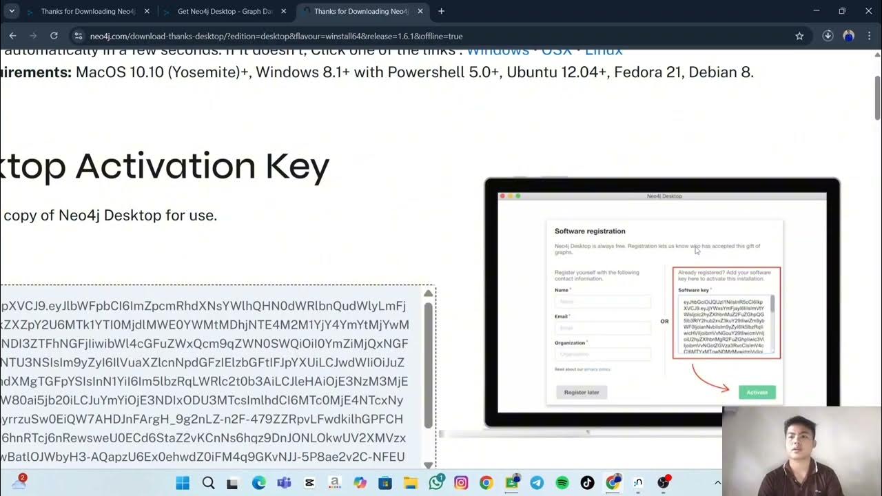 Tutorial Install Neo4j Dekstop #datascience - YouTube