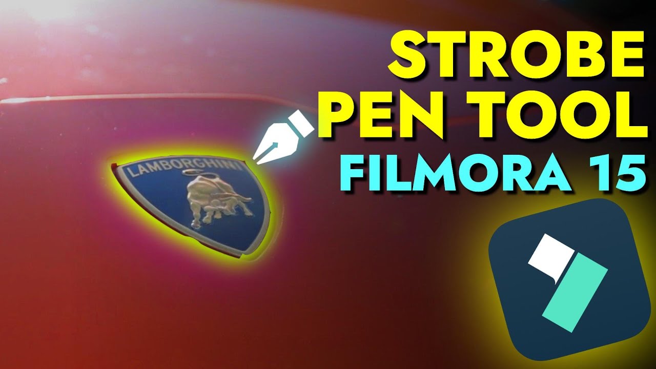FILMORA 15 | NEW FEATURE | STROBE LIGHTING AI PEN TOOL | FILMORA 15 ...