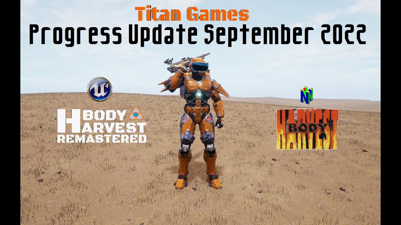 BACKUP UPLOAD: Body Harvest Remastered - Progress Update September 2022 ...