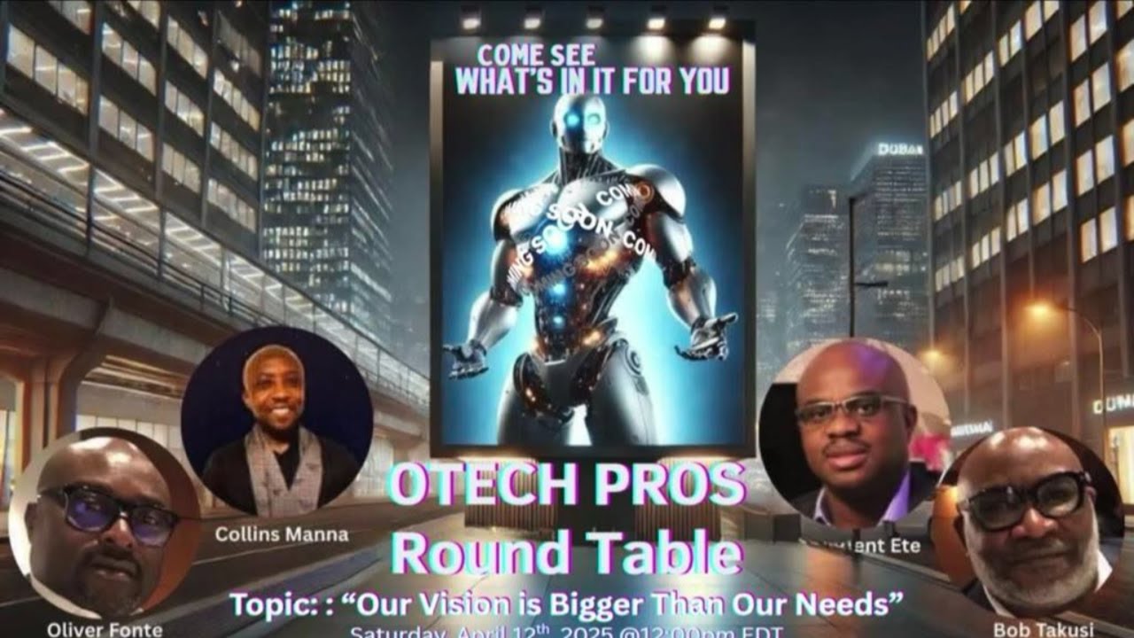 OTECH PROS Round Table - Our Vision is Bigger Than Our Needs. - YouTube