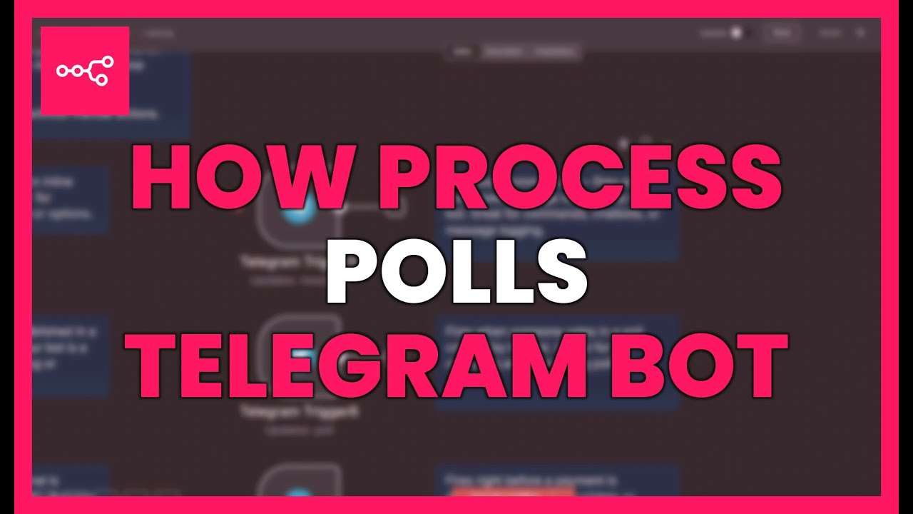 How to process polls in a Telegram bot with n8n for surveys - YouTube