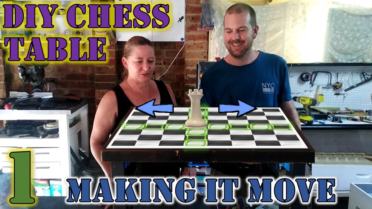 Bringing Computer Chess into the Real World - DIY Chess Table - Part 1 ...