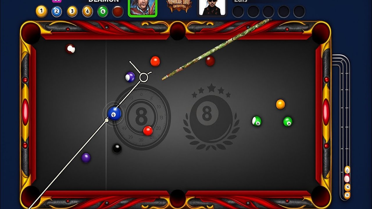 8 Ball pool New Table TRESURE HUNT WIN Streak Table full Gameplay - YouTube