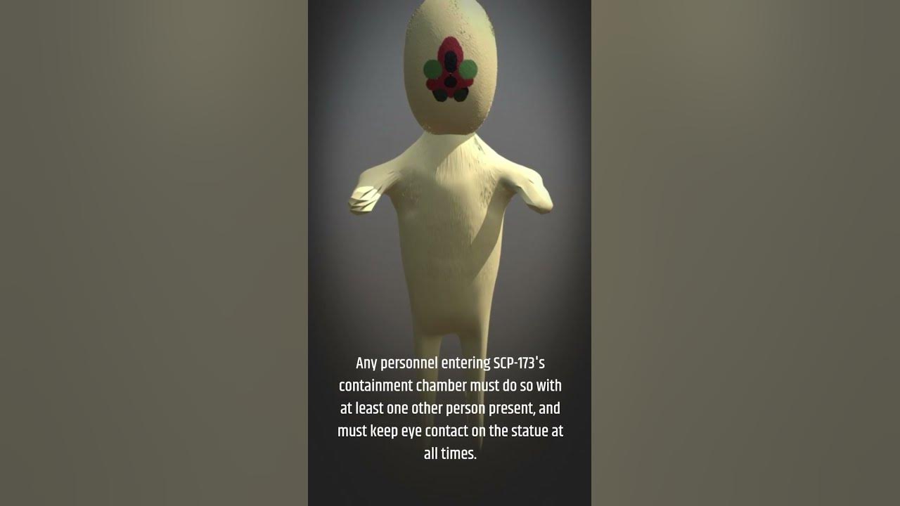 SCP-173 "The Sculpture": Euclid-class object - YouTube