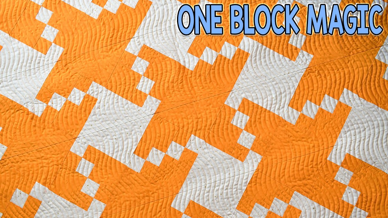 Star Quilter | Modern Two Tone Quilt Pattern | Affordable - YouTube