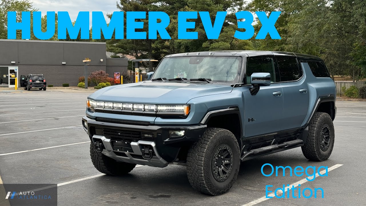 Hummer EV SUV 3X Omega Edition: A Drive to McDonald’s - YouTube