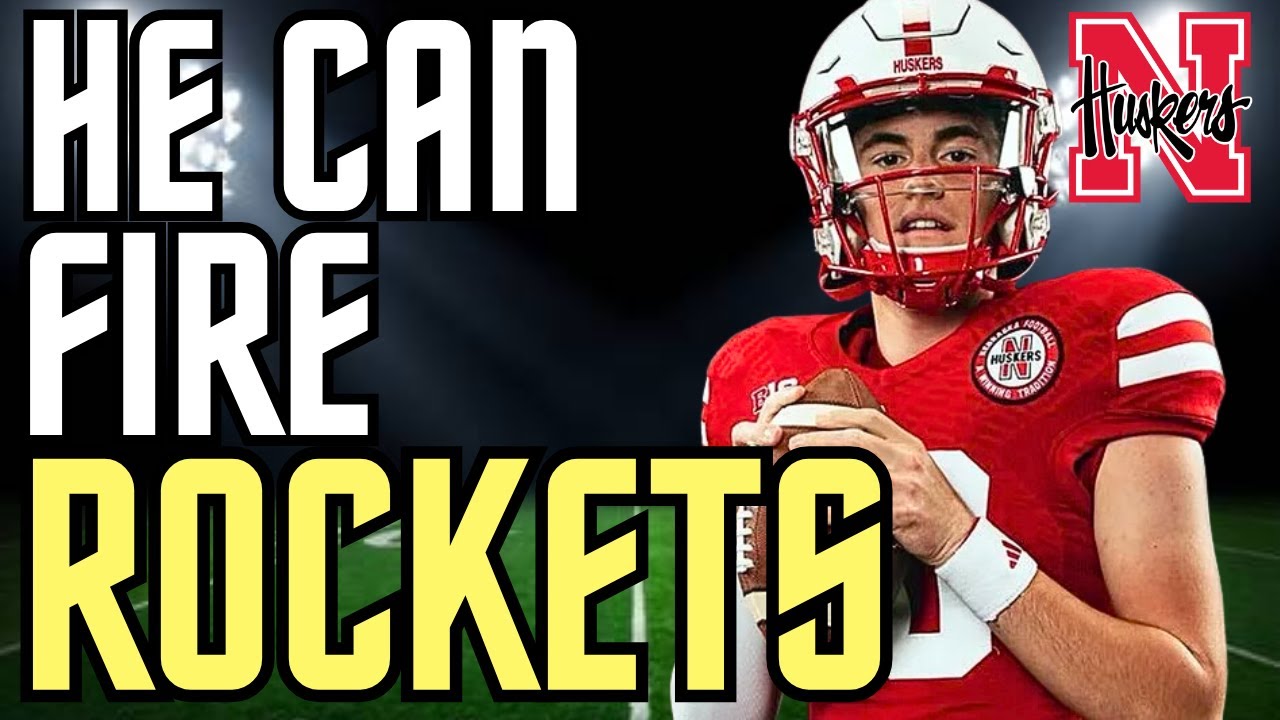Daniel Kaelin ELITE Arm Talent | 3⭐️ Nebraska Cornhuskers Quarterback ...