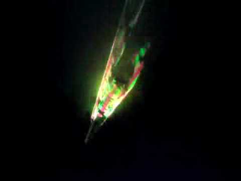 Rave 3 Colour Laser Light and Smoke Machine Demo - YouTube