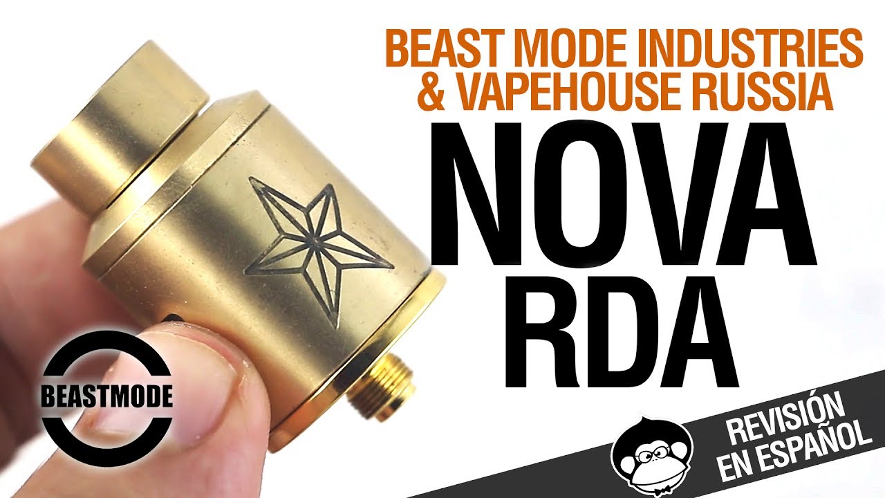 NOVA RDA By BMI & VapeHouse Russia / ¡¡me lo quitan de las manos oiga ...
